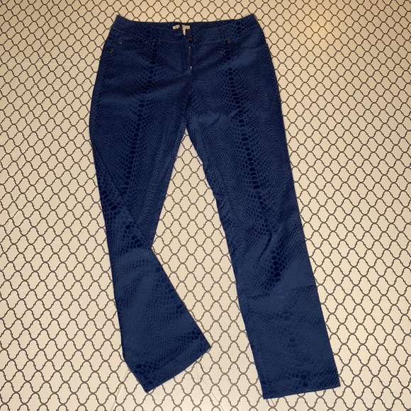 Eric | Pants & Jumpsuits | Eric Jacquard Fabric Pants Size 6 | Poshmark